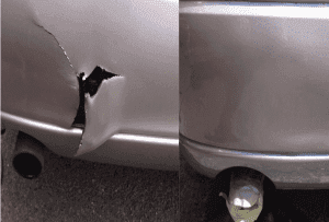 how to repair hole in plastic car bumper 10 steps for repair