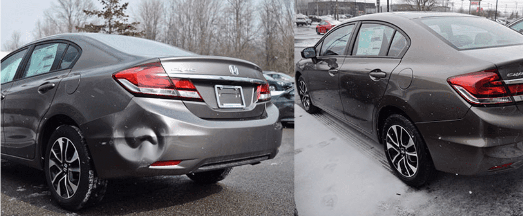 collision repair before and after - Westside Collision Center